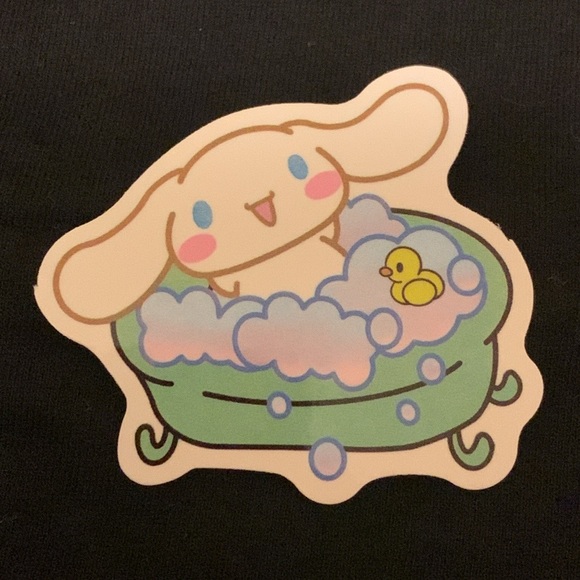 Accessories | Cinnamoroll Bubble Bath Sticker | Poshmark